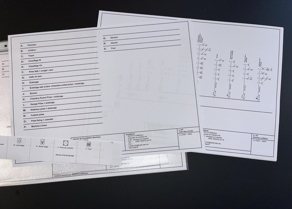 Réalisation de Schémas électrique | Math électricité